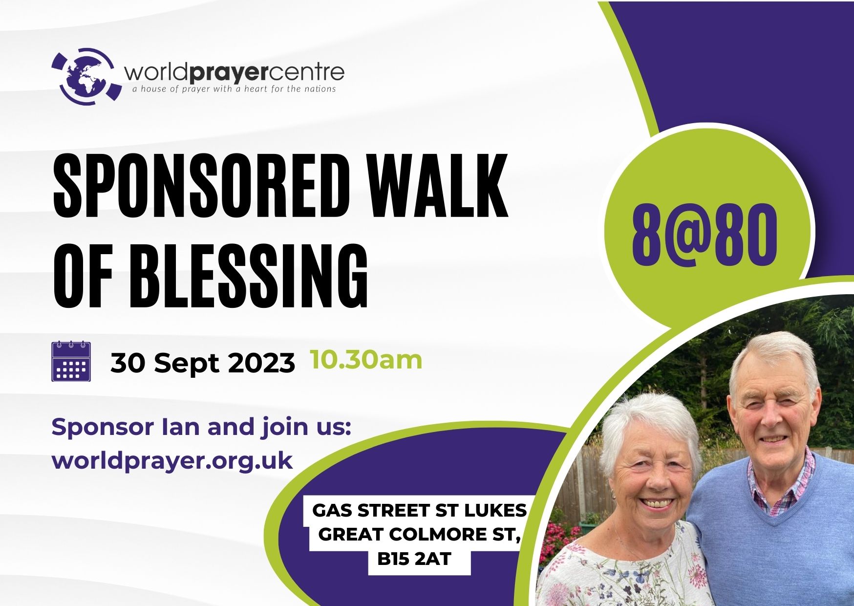 8@80: A Walk of Blessing - World Prayer Centre