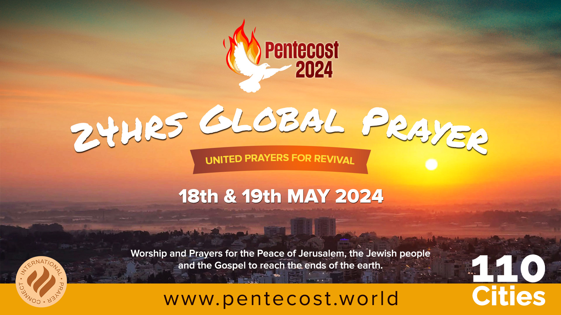 24 hrs Global Prayer for Jewish world - World Prayer Centre