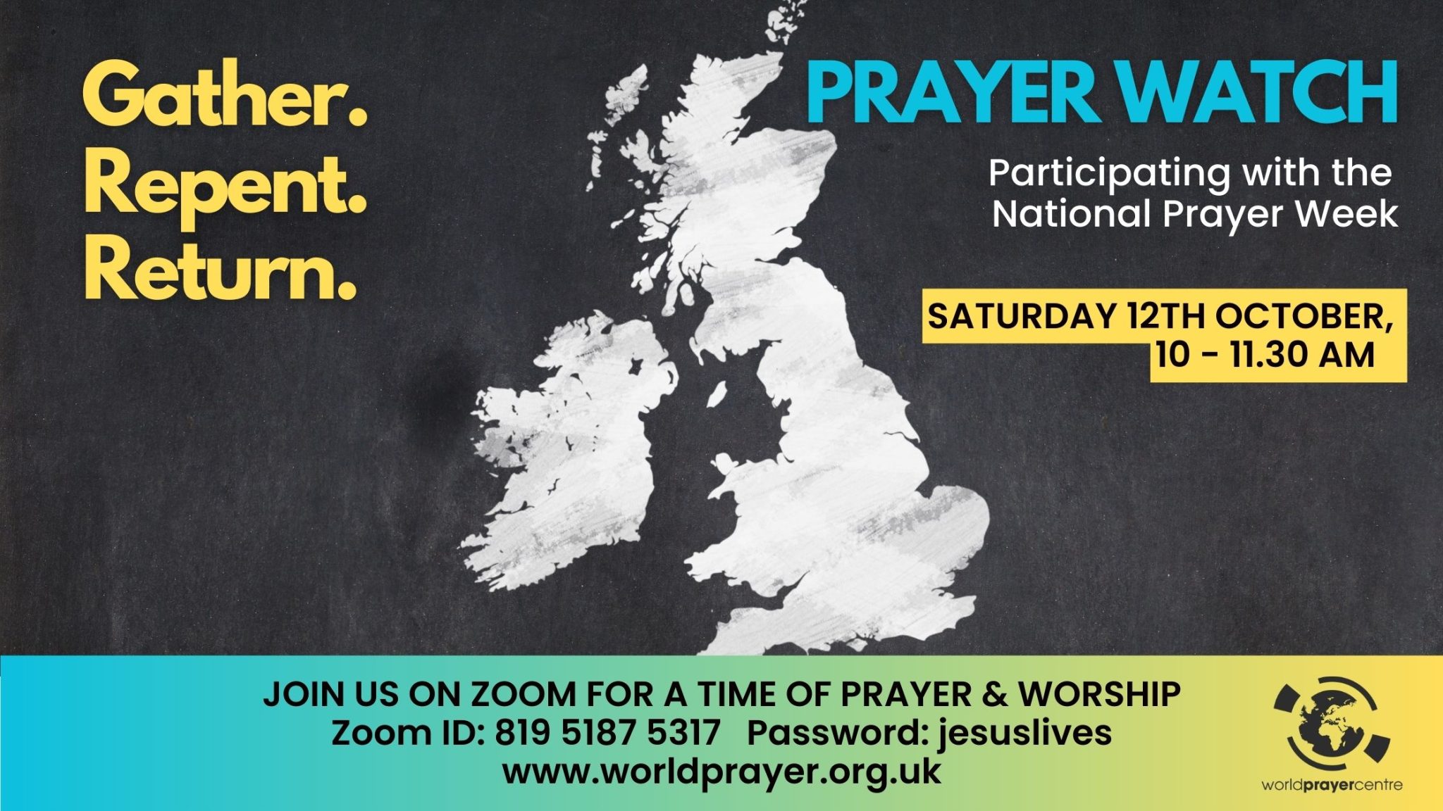 National Week of Prayer for British Isles - World Prayer Centre