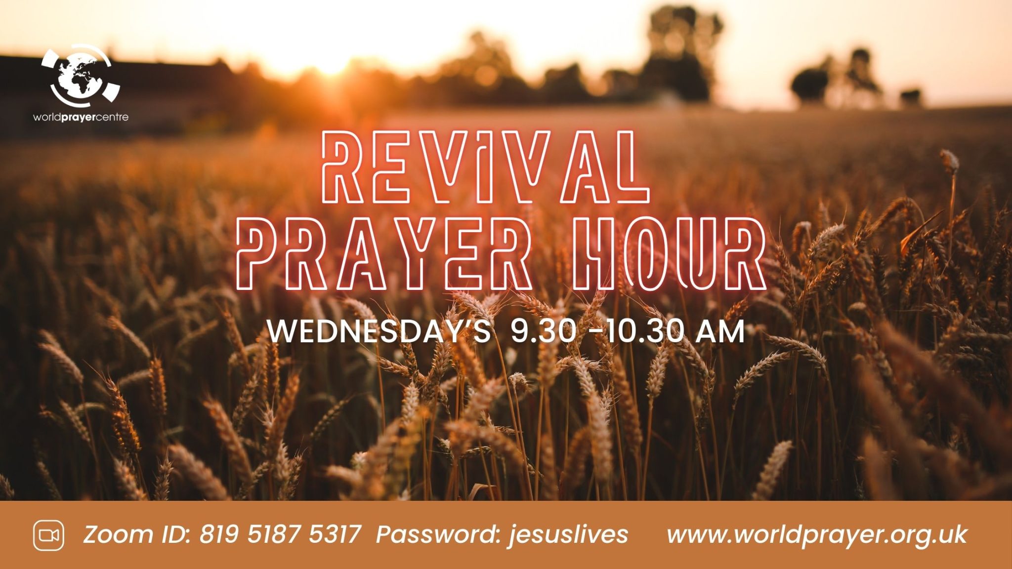 Building a momentum of revival prayer - World Prayer Centre