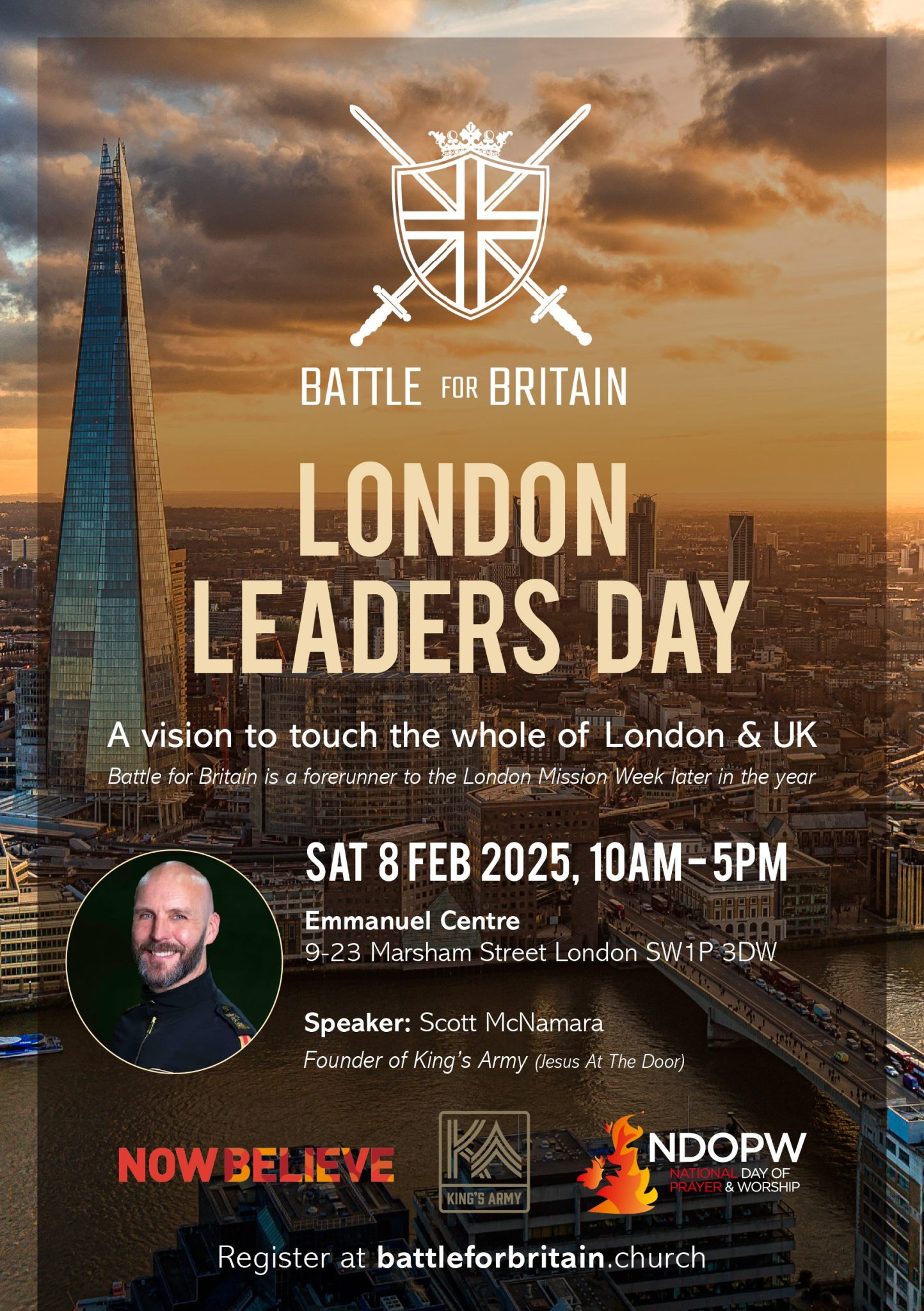 Battle for Britain - London Leaders Day - World Prayer Centre